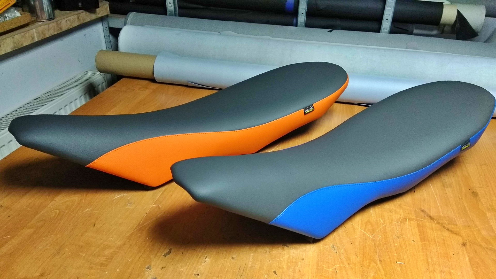 Long Way Home - Workshop - KTM 690 Enduro - Motorcycle seats